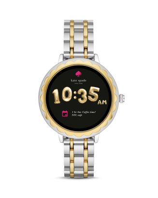 kate spade new york Scalloped Touchscreen Two-Tone Smartwatch, 41mm ...