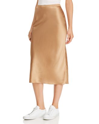 Anine Bing Bar Silk Skirt | Bloomingdale's