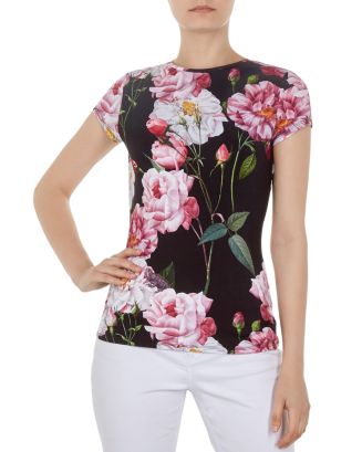 Ted Baker Daleyza Iguazu Floral Tee | Bloomingdale's