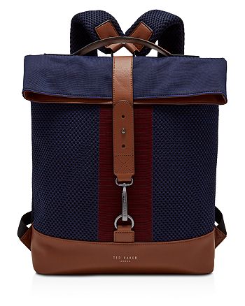 Ted Baker Runer Knitted Fold-Over Rucksack | Bloomingdale's