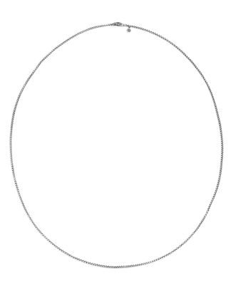 JOHN HARDY Sterling Silver Classic Chain Box Chain Necklace, 24 ...
