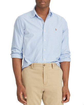 Polo Ralph Lauren Gingham Oxford Classic Fit Button-Down Shirt ...