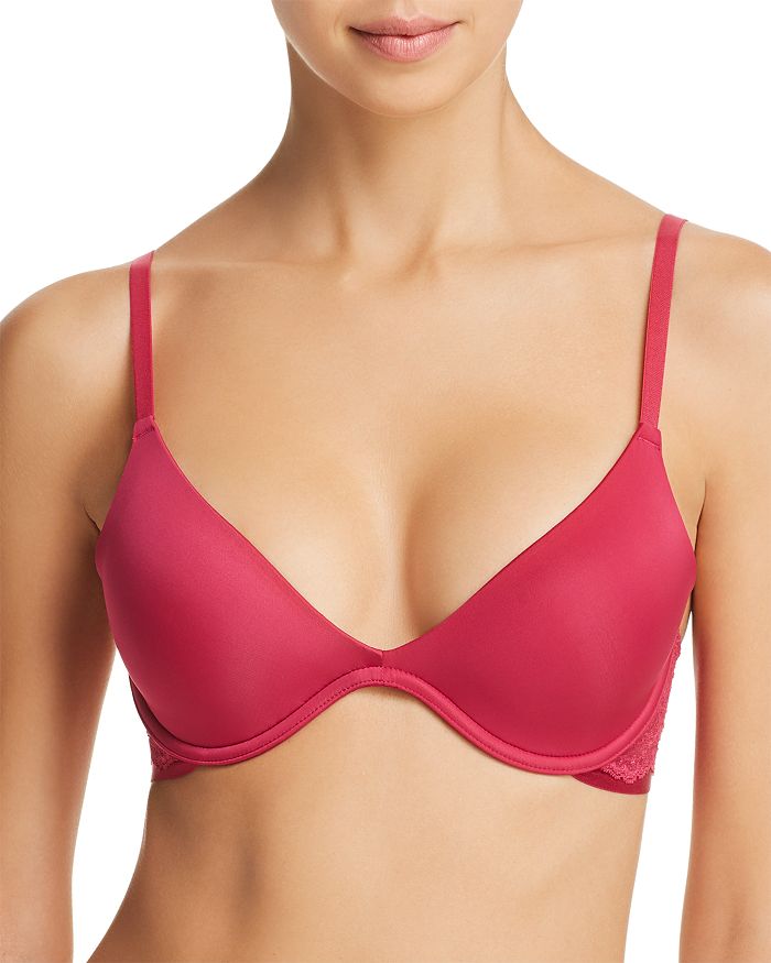 On Gossamer Beautifully Basic Plunge Bra | Bloomingdale's