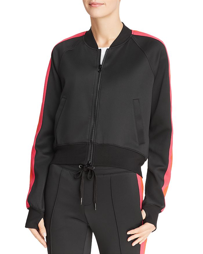 PAM & GELA Cropped Track Jacket - 100% Exclusive | Bloomingdale's