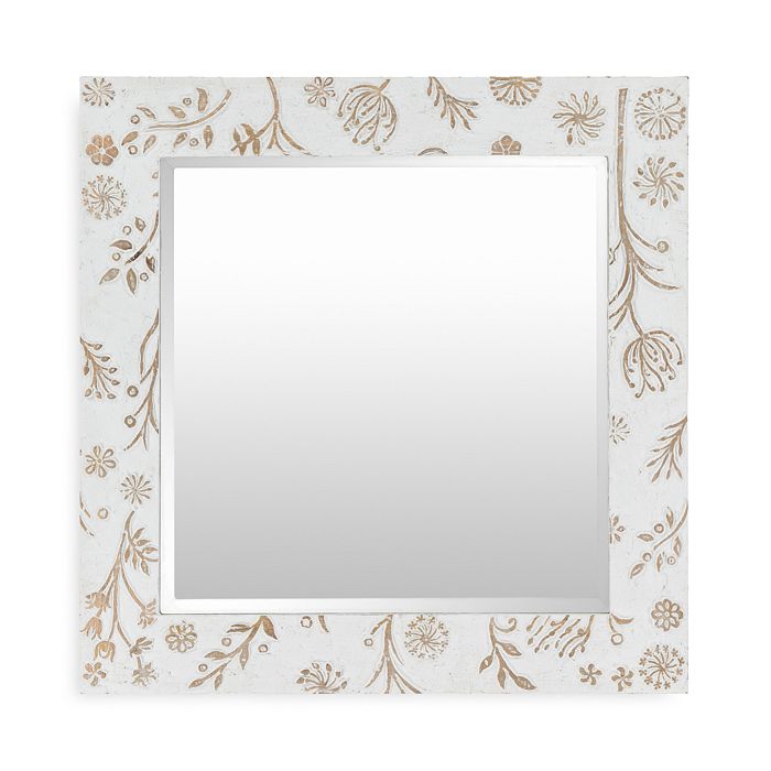 Surya Heradia Transitional Square Mirror | Bloomingdale's