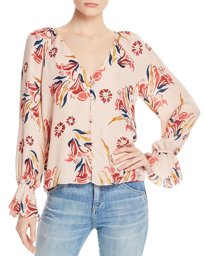 Joie Boyana Printed Top | Bloomingdale's