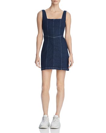 Tiger Mist Danni Sleeveless Denim Mini Dress | Bloomingdale's