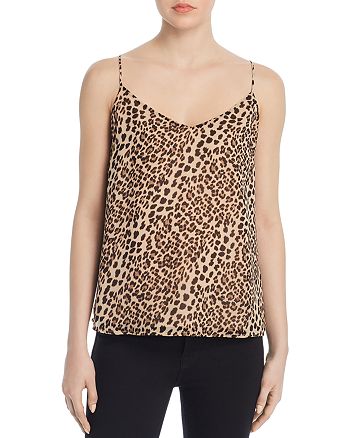 VINCE CAMUTO Leopard-Print Camisole Top | Bloomingdale's