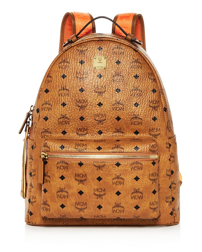 MCM Stark Medium Leather Backpack - 100% Exclusive | Bloomingdale's