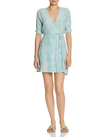 Faithfull the Brand Mira Floral Wrap Dress | Bloomingdale's
