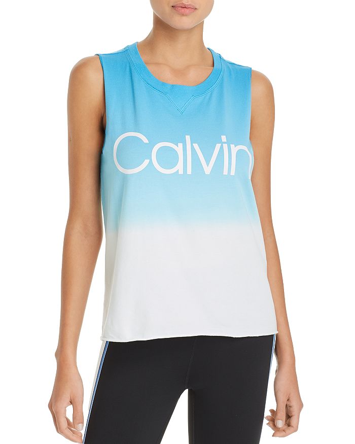 Calvin Klein Dip-Dye Logo Tank | Bloomingdale's