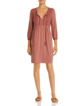 Daniel Rainn Embroidered Dress | Bloomingdale's