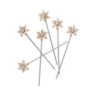 Joanna Buchanan Snowflake Cocktail Picks, Set of 6 | Bloomingdale's