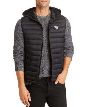 GUESS Slim Fit Puffer Vest | Bloomingdale's