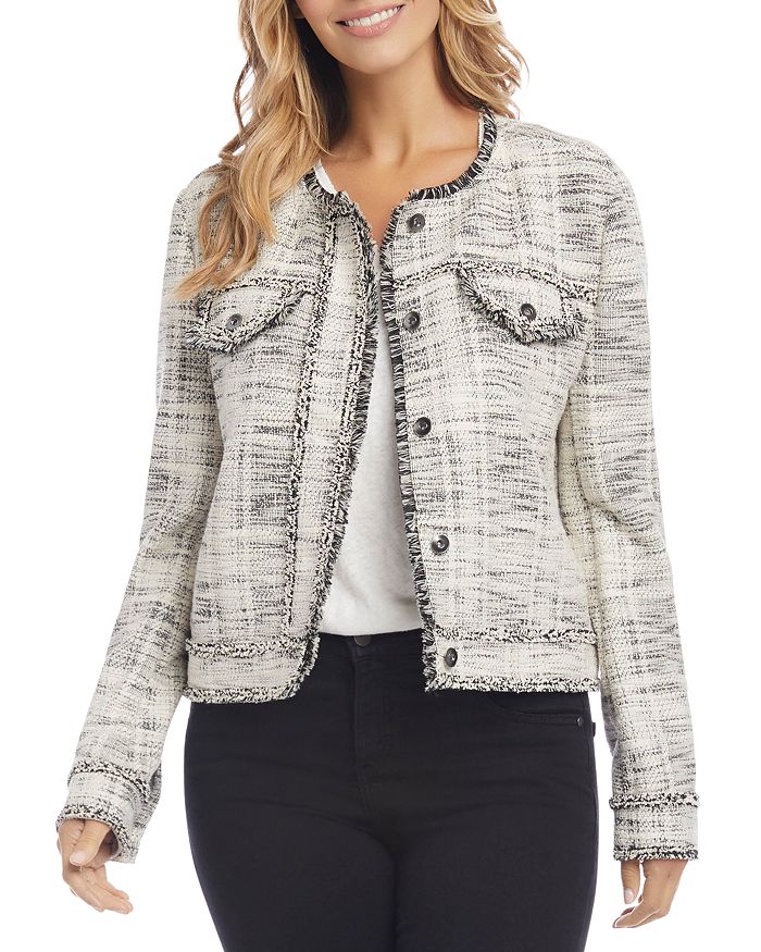 Karen Kane Marled Knit Sweater Jacket | Bloomingdale's