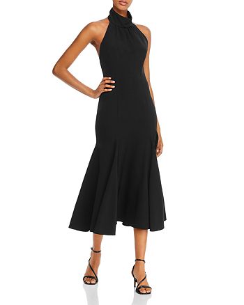 MILLY Halter Bodycon Midi Dress | Bloomingdale's