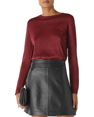 Whistles Sparkle Knit Sweater | Bloomingdale's
