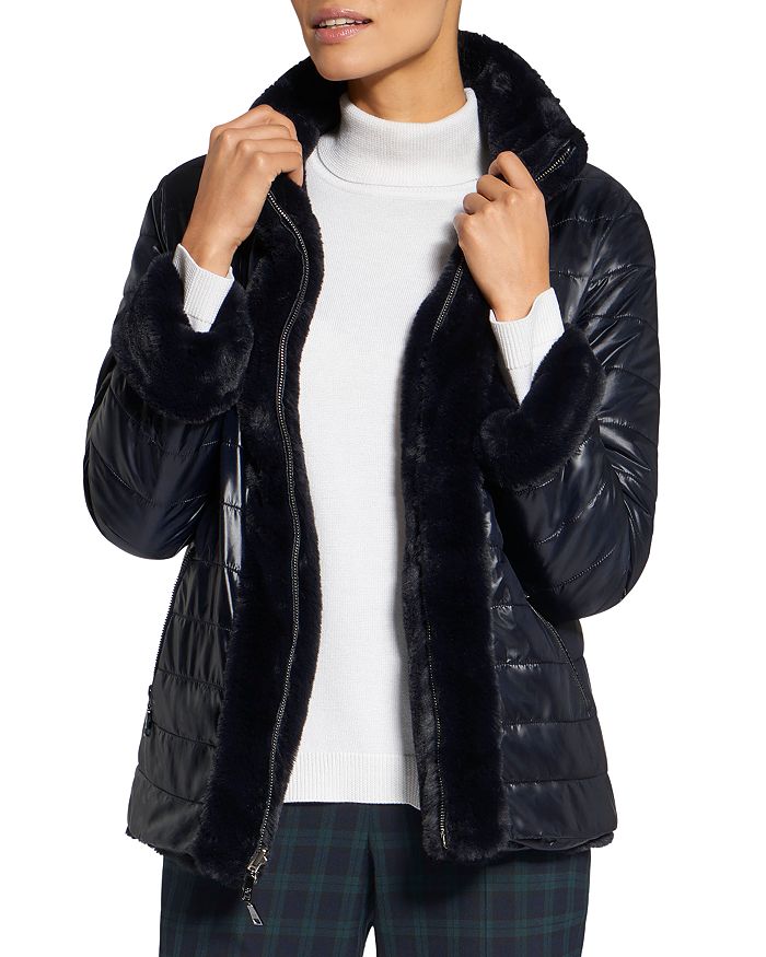 BASLER Reversible Faux-Fur Puffer Jacket | Bloomingdale's