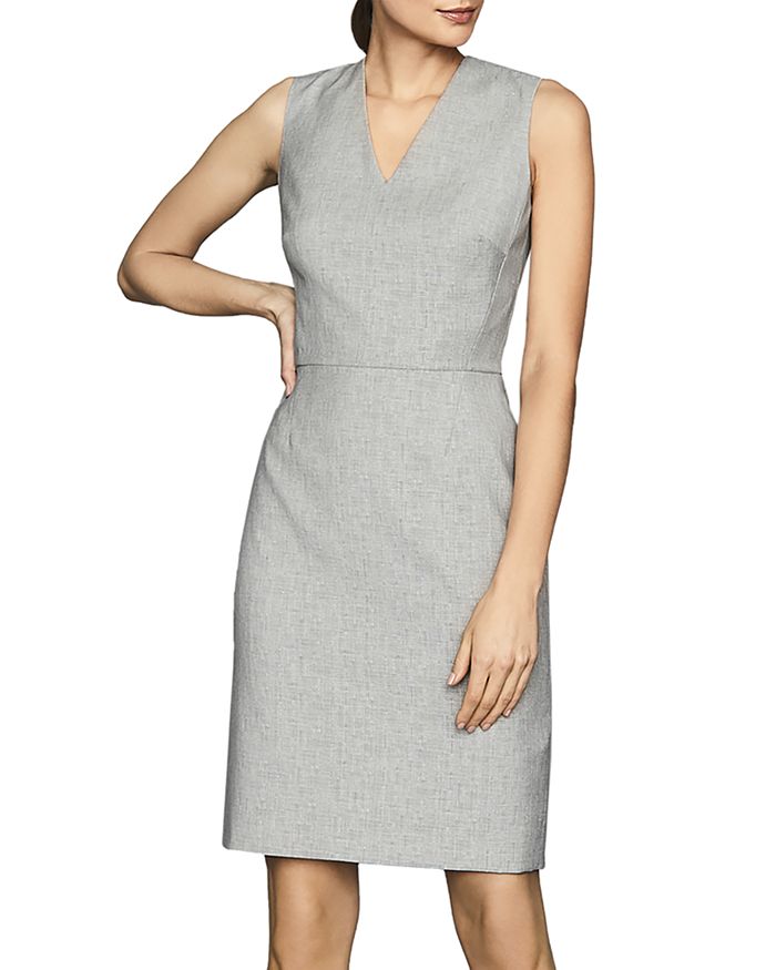REISS Thea Sleeveless Sheath Dress | Bloomingdale's