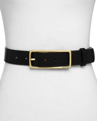rag & bone Women's Rebound Leather Belt | Bloomingdale's