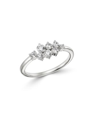 Bloomingdale's Diamond Scatter Cluster Ring in 14K White Gold, 0.50 ct ...