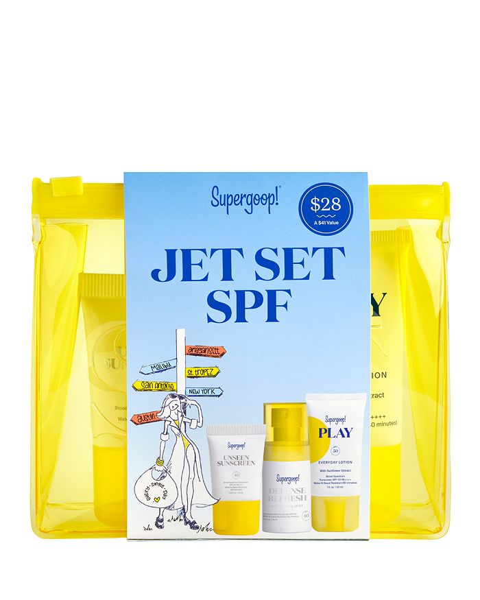 Supergoop! Jet Set SPF Kit ($41 value) | Bloomingdale's