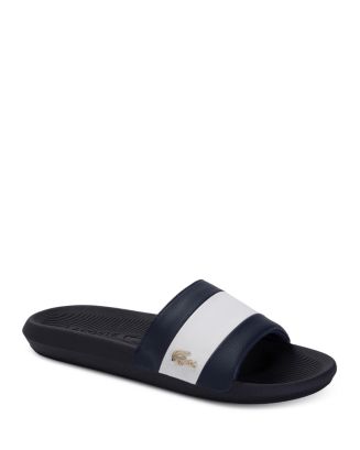 Lacoste Men's Croco Slide 120 3 Slip On Sandals | Bloomingdale's