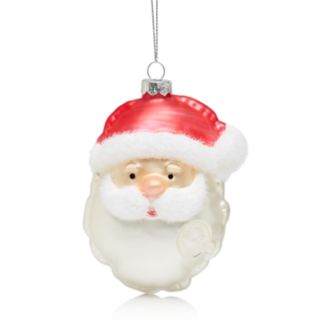 Bloomingdale's Glass Santa Head Ornament - 100% Exclusive | Bloomingdale's