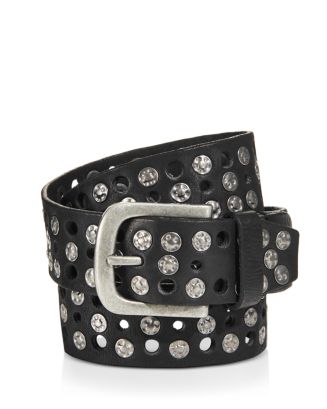 Frye Studded Leather Belt | Bloomingdale's