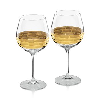 Michael Wainwright Truro Gold & Platinum Glass Drinkware | Bloomingdale's