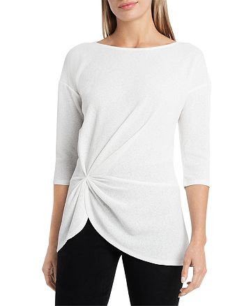 VINCE CAMUTO Ruched Top | Bloomingdale's