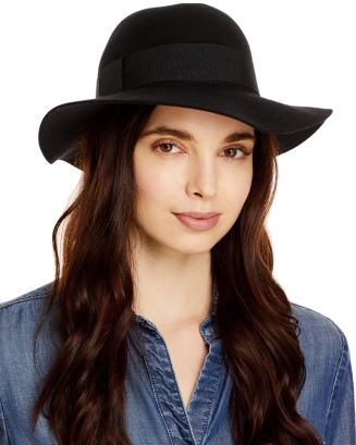 AQUA Woven Wool Hat - 100% Exclusive | Bloomingdale's