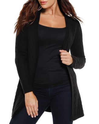 Belldini Basketweave Open Cardigan | Bloomingdale's