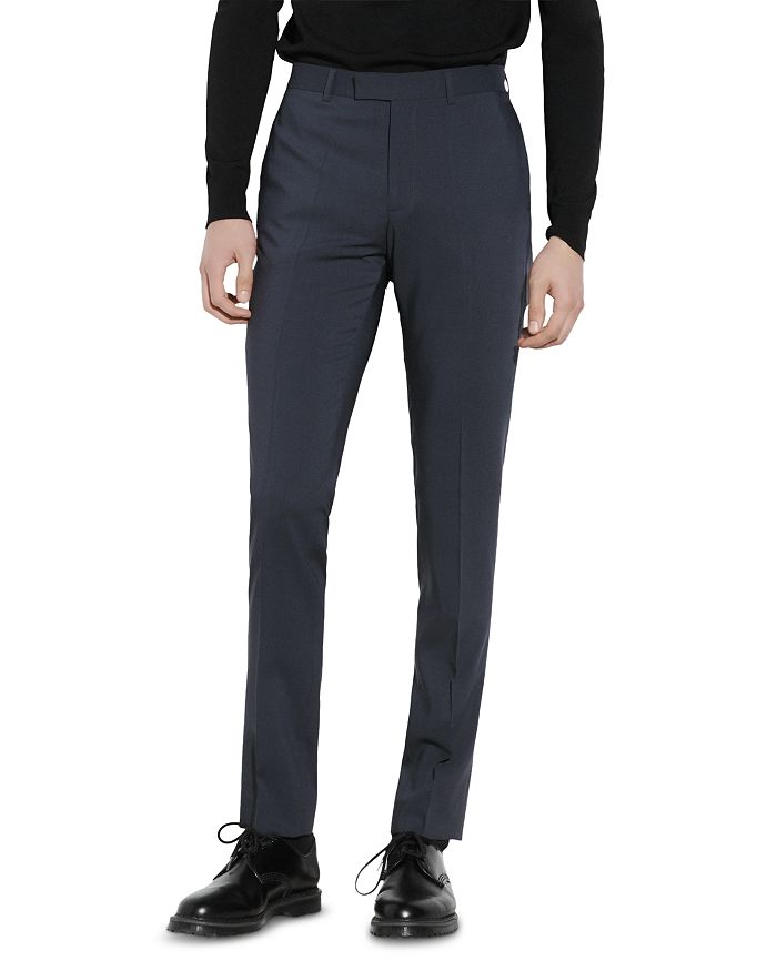 Sandro Formal Slate Suit Pants | Bloomingdale's