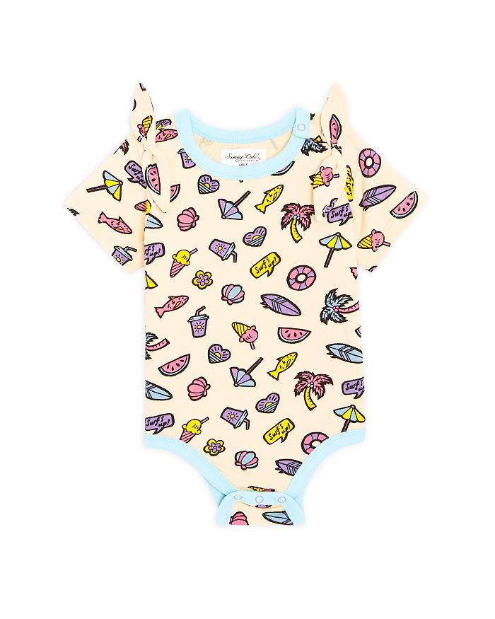 Sovereign Code Girls' Penny Vacation Print Bodysuit - Baby | Bloomingdale's