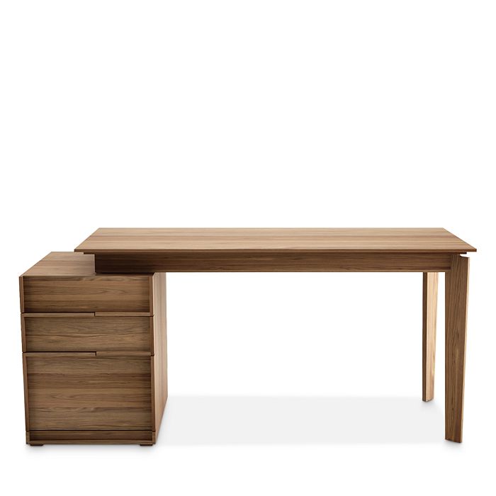 Huppé Swan Wood Top Work Desk | Bloomingdale's