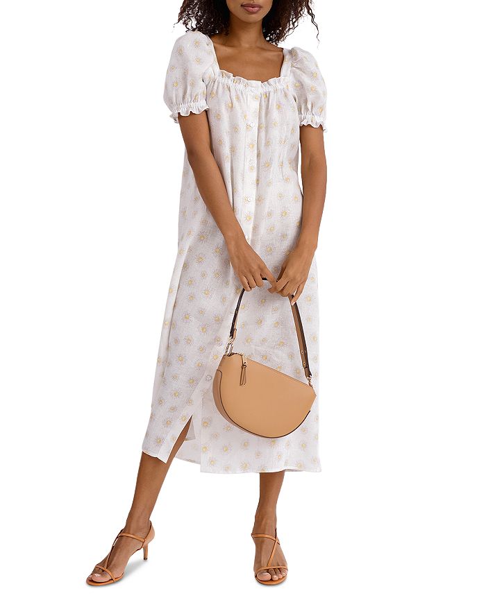 Sleeper Bridgette Linen Midi Dress | Bloomingdale's