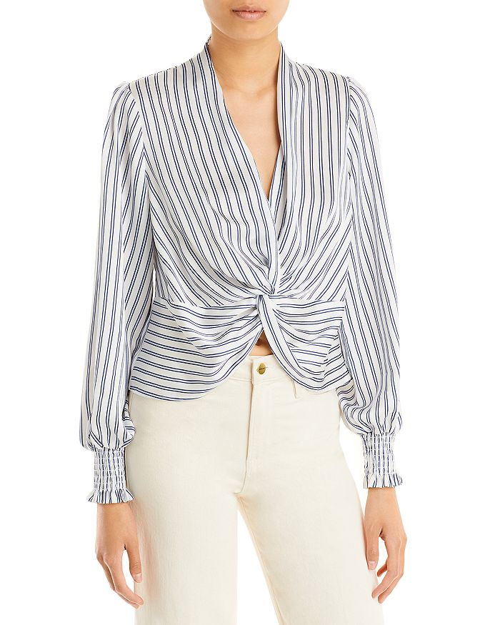 AQUA Twist-Front Top - 100% Exclusive | Bloomingdale's