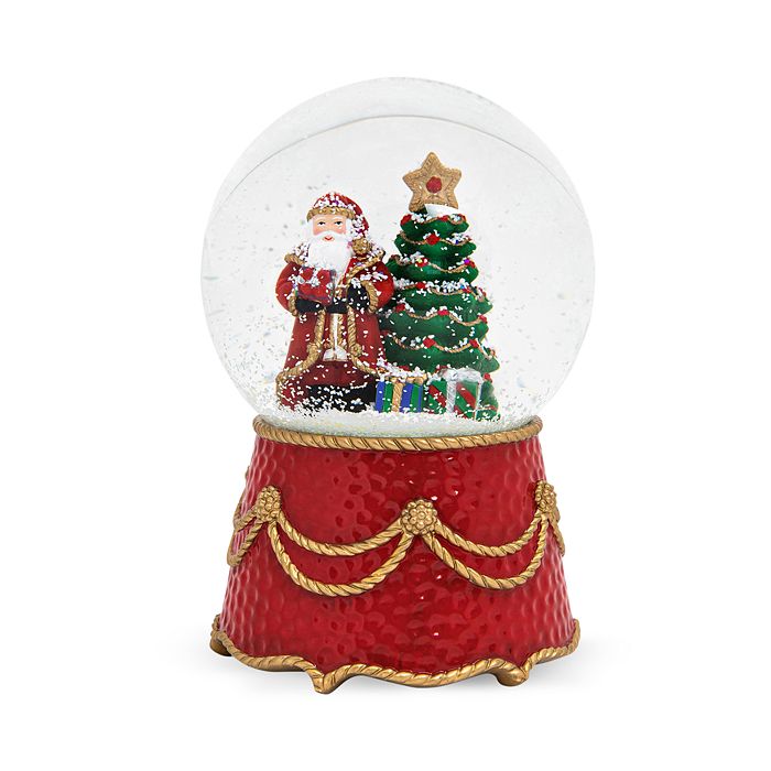 Juliska Berry & Thread Santa Musical Snow Globe | Bloomingdale's