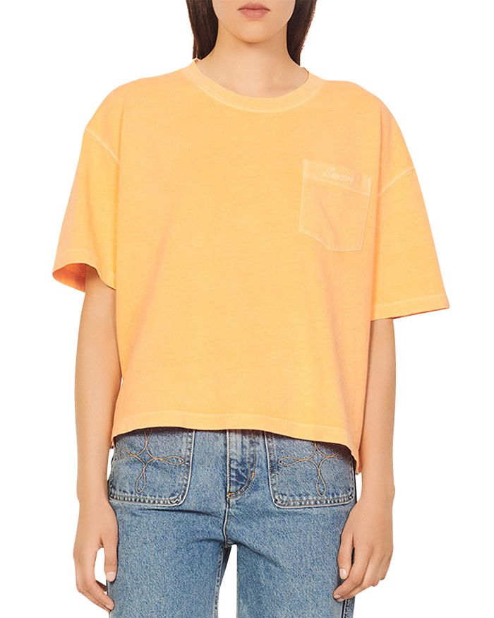 Sandro Pocket Tee | Bloomingdale's