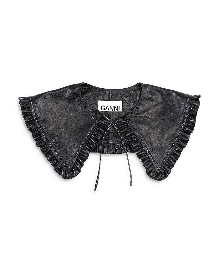 GANNI Leather Collar | Bloomingdale's