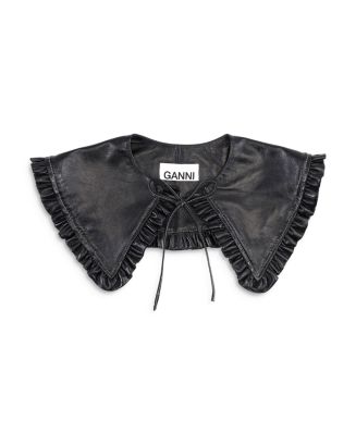 GANNI Leather Collar | Bloomingdale's