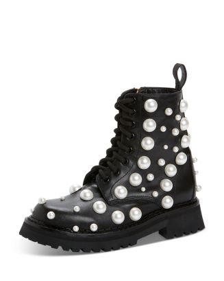 Moschino Women's Embellished Booties | Bloomingdale's