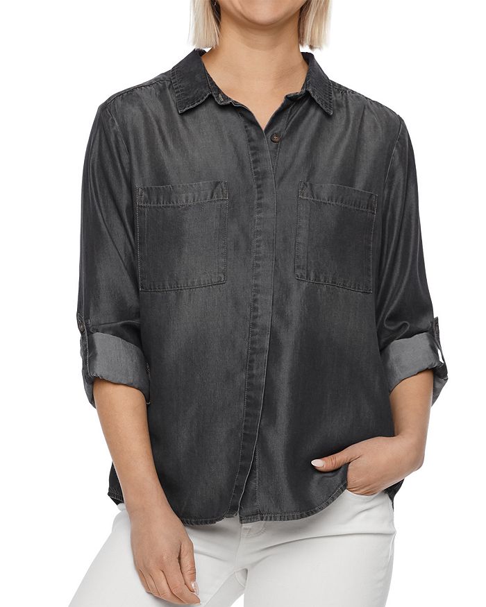 Billy T Button Front Shirt | Bloomingdale's