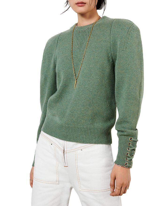 ba&sh Keane Puff Shoulder Sweater | Bloomingdale's