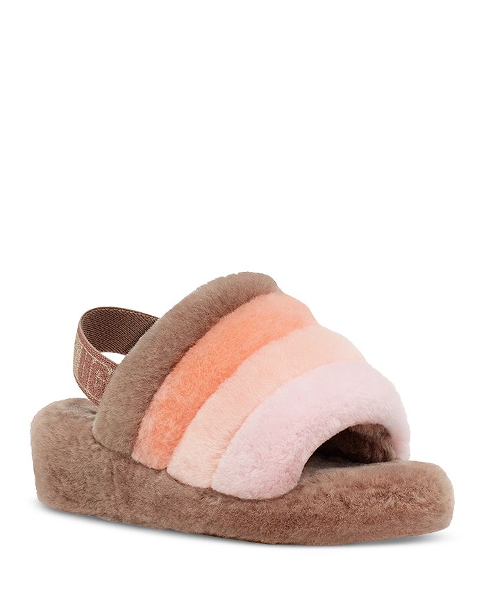 UGG® Women's Fluff Yeah Slingback Sandals | Bloomingdale's