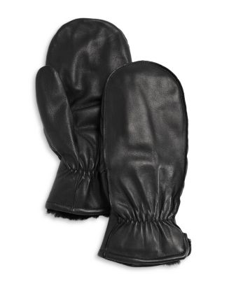 Fownes Leather Mittens - 100% Exclusive | Bloomingdale's