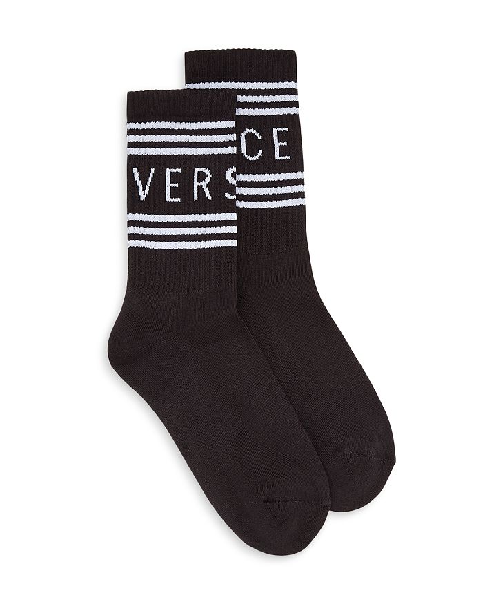 Versace Logo Socks | Bloomingdale's