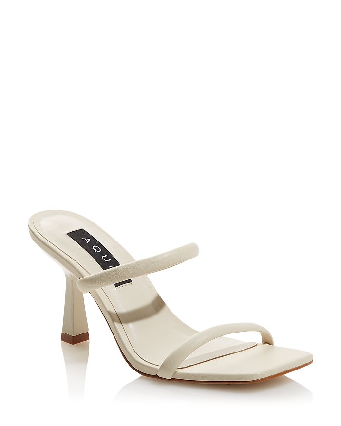 AQUA Women's Kyle High Heel Slide Sandals | Bloomingdale's