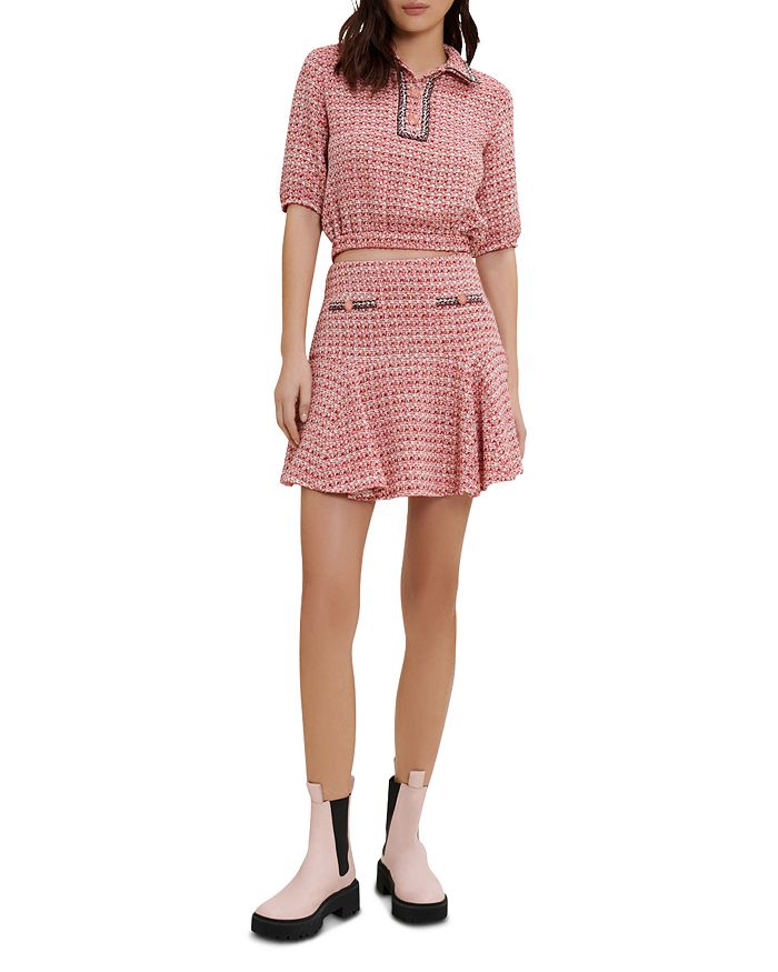 Maje Lenetia Crop Top | Bloomingdale's